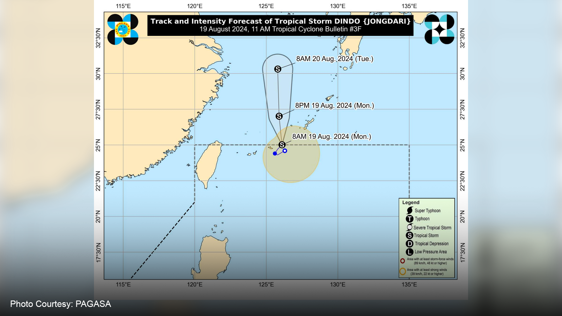 'Dindo' now a tropical storm, to exit PAR on Monday - Sunday Punch