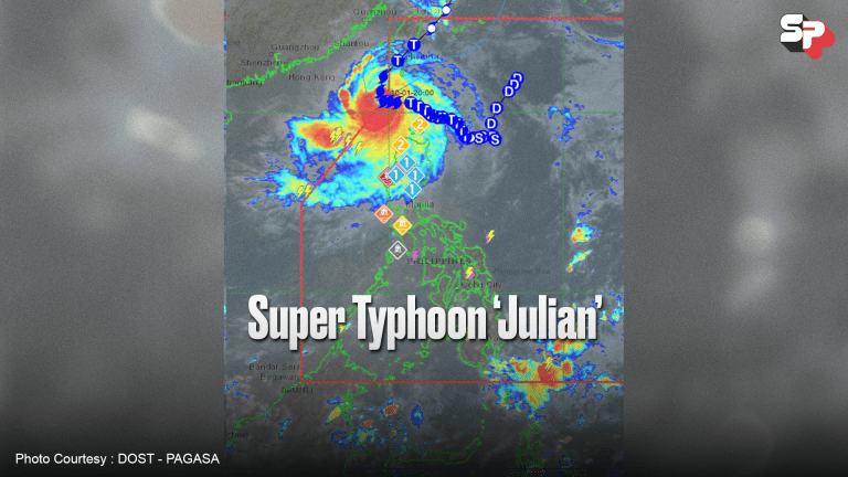 'Julian' now a super typhoon - Sunday Punch