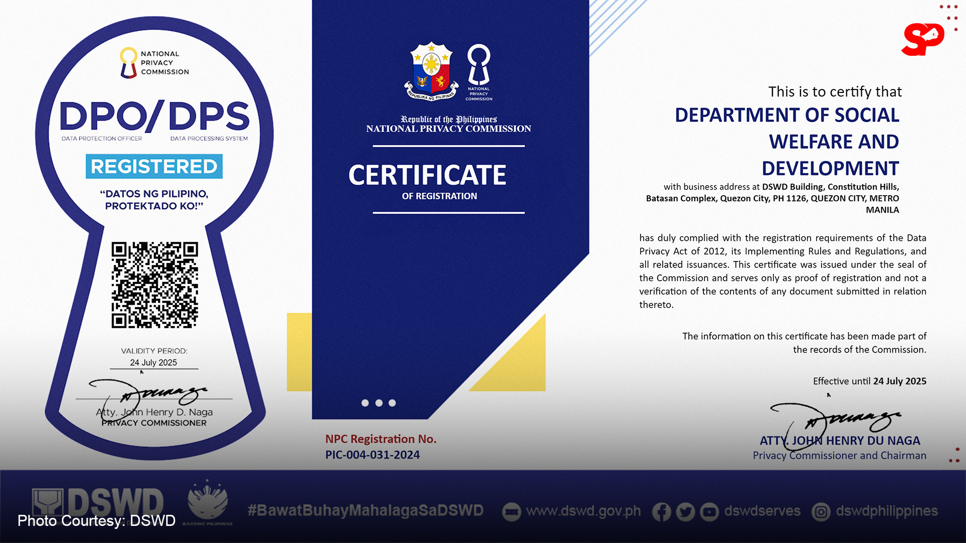 DSWD’s ISO recertification proves commitment to excellence, quality ...