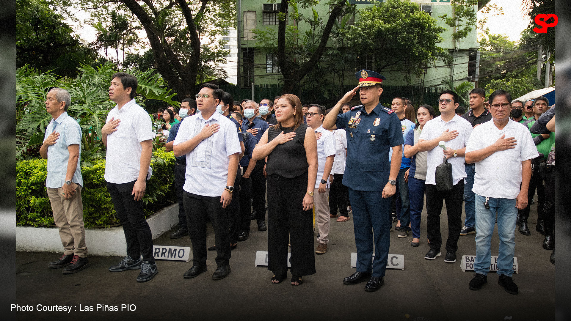 Las Piñas flag-raising ceremony honors victims of typhoon Kristine ...