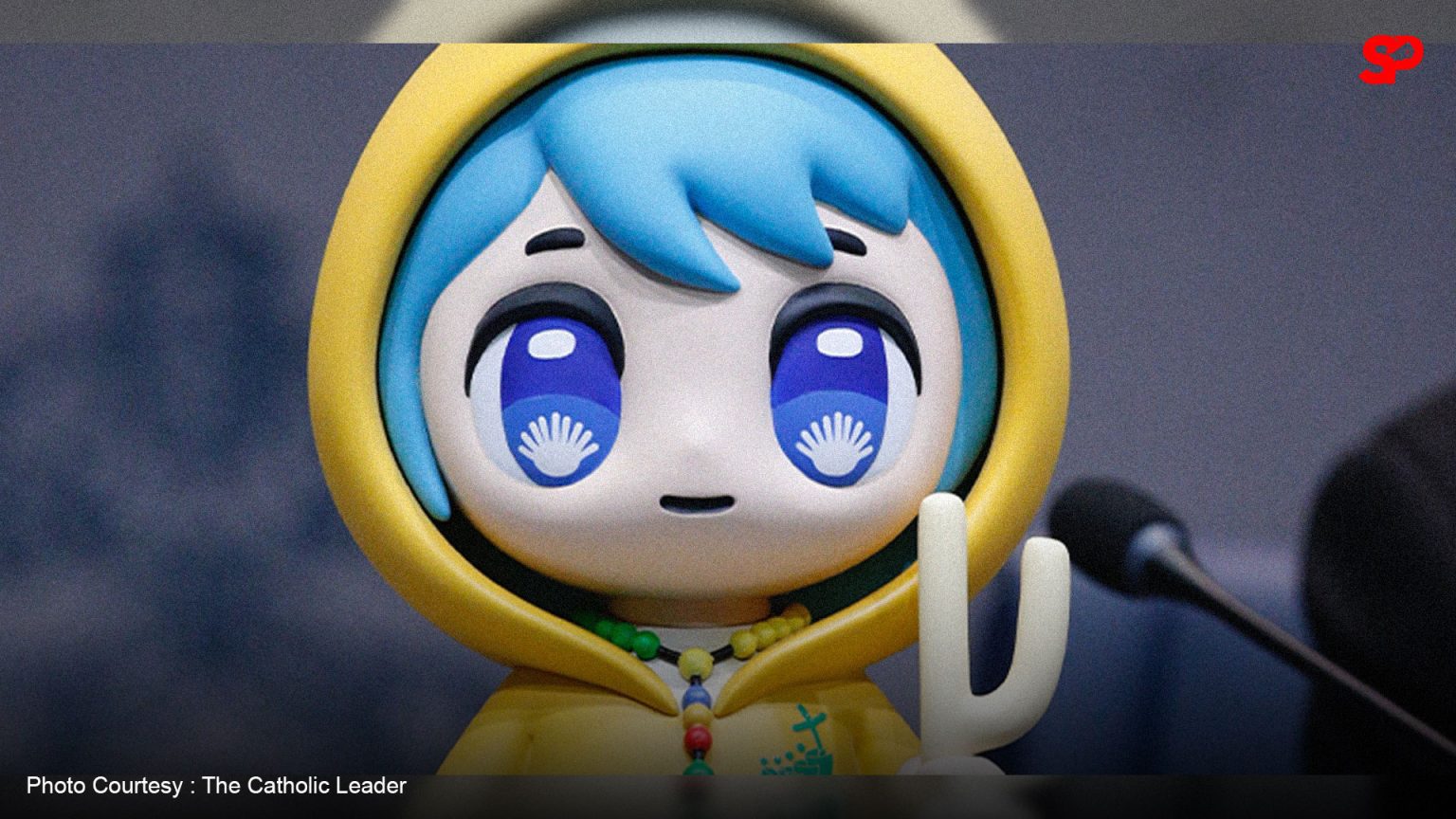 Vatican unveils "Luce," first-ever Jubilee mascot - Sunday Punch